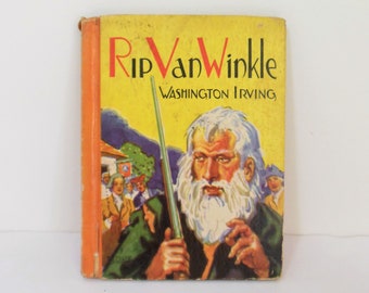 Rip Van Winkle Book - Etsy