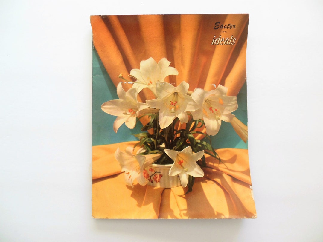 Ideals Easter Book March 1955, Volume 12 Number 2, MCM Religious ...