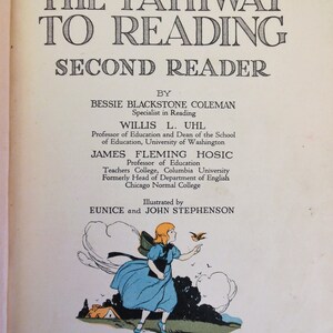 The Pathway to Reading Second Reader, by Bessie Blackstone Coleman ...