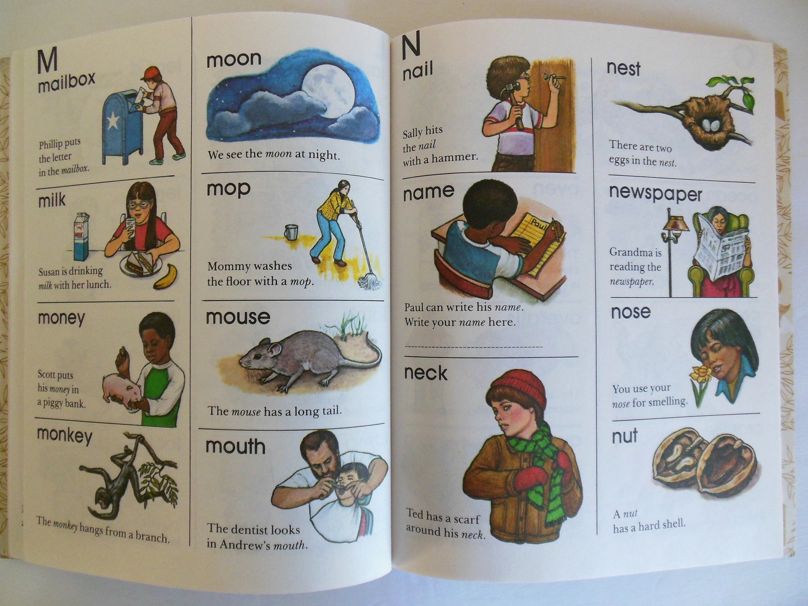 Little Golden Picture Dictionary, Child's Abcs First Dictionary, A ...