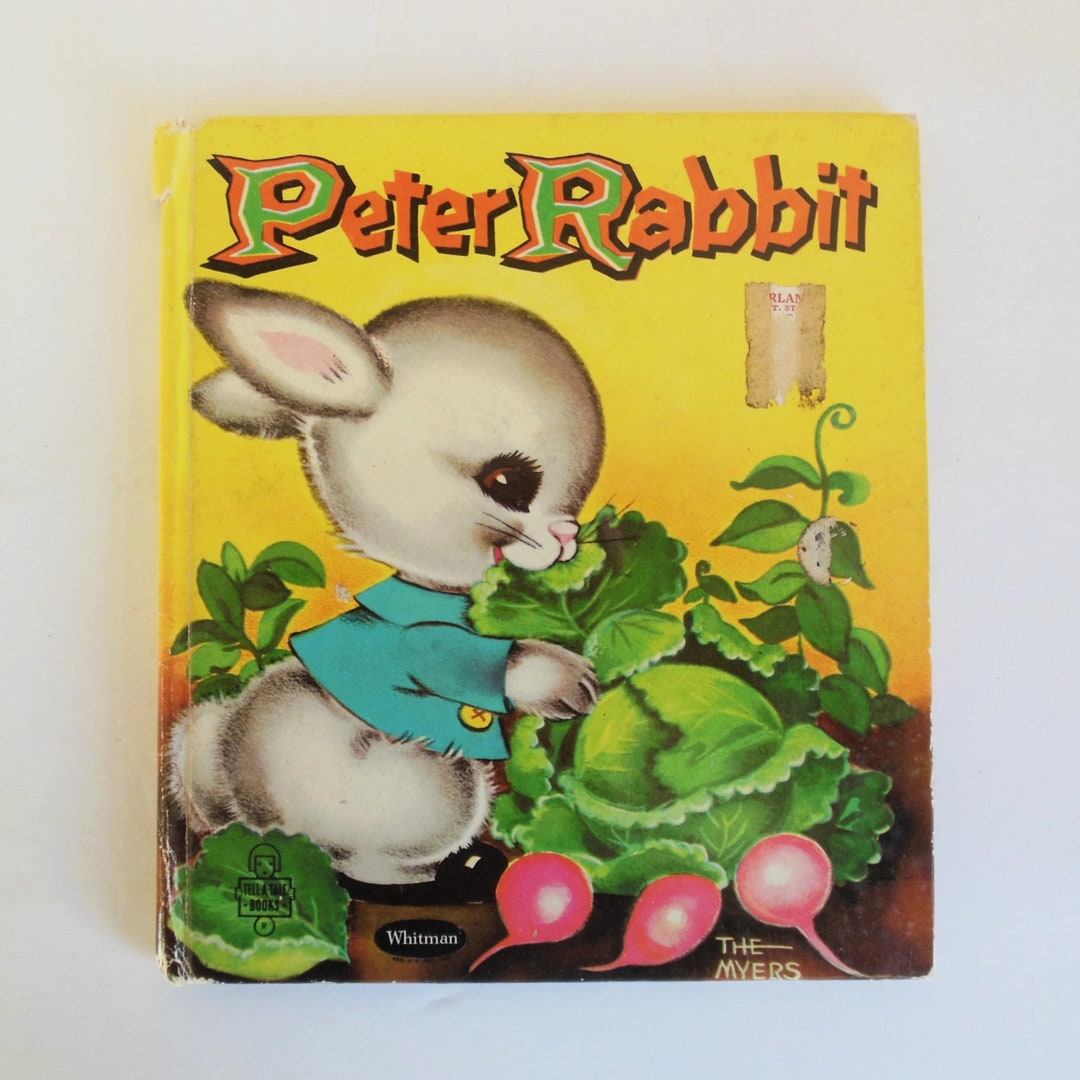 Peter Rabbit for Easter, Whitman Tell A Tale Book, Pictures by Jack and ...