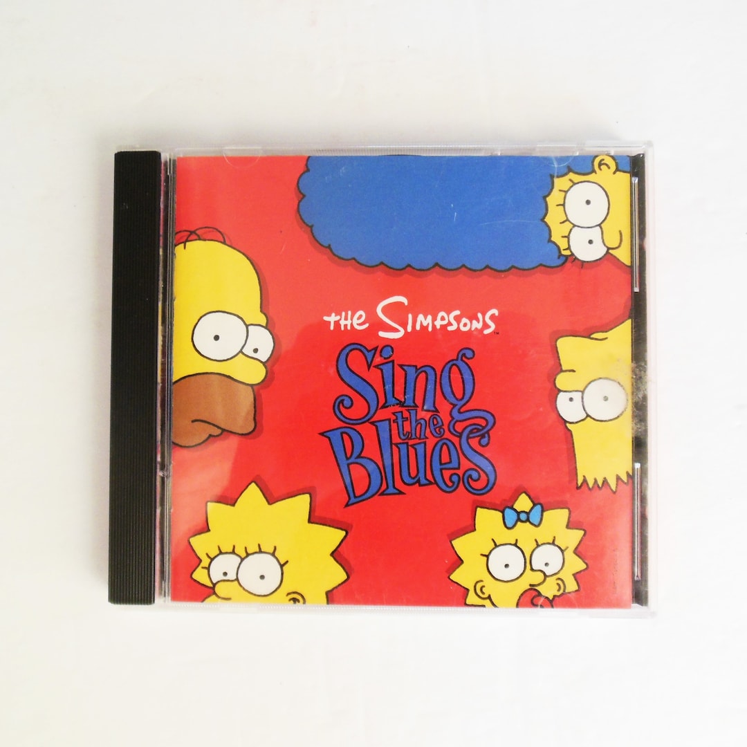 The Simpsons Sing the Blues CD, Bart Lisa Maggie Marge Homer, 1990 ...