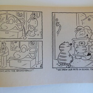 Heathcliff Rockin and Rollin Cat Comic Cartoon Book, Mcnaught Syndicate ...