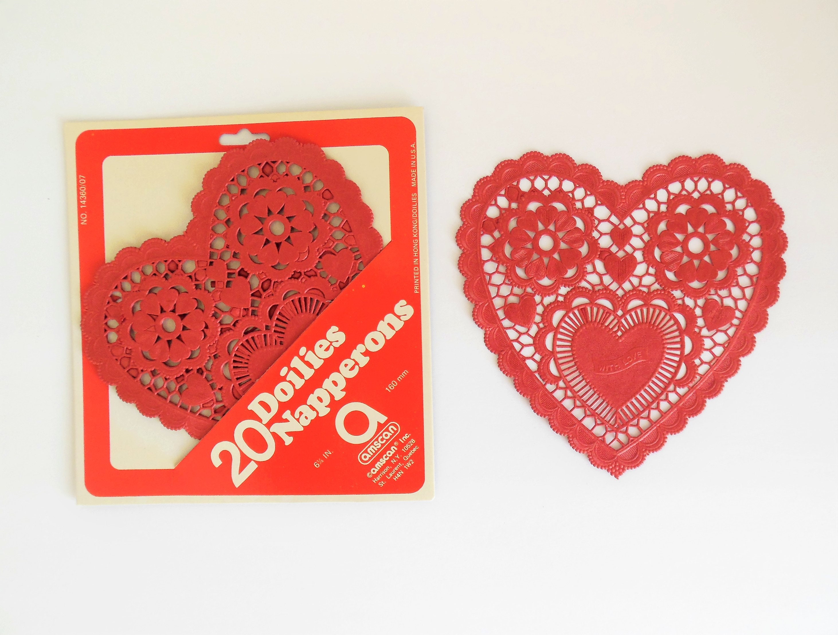 Heart Shaped Doilies