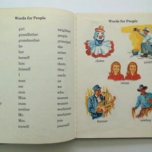 My Little Pictionary of Words I Know or Want to Know, by Marion Monroe ...