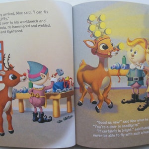 Rudolph the Red Nosed Reindeer Oh Nose Christmas Little Golden Book, by ...