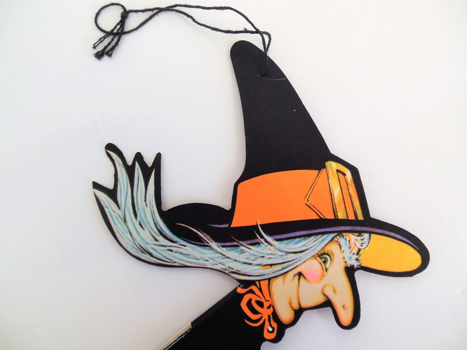 Beistle Halloween Witch Cardboard With Honeycomb Hanging - Etsy