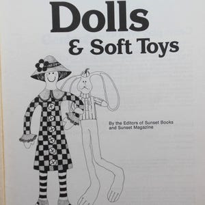 Dolls and Soft Toys Sunset Book to Make Fabric Dolls Animals Toys ...