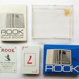 Rook Cards Parker Brothers Game of Games, Complete Four Suit Numerical ...