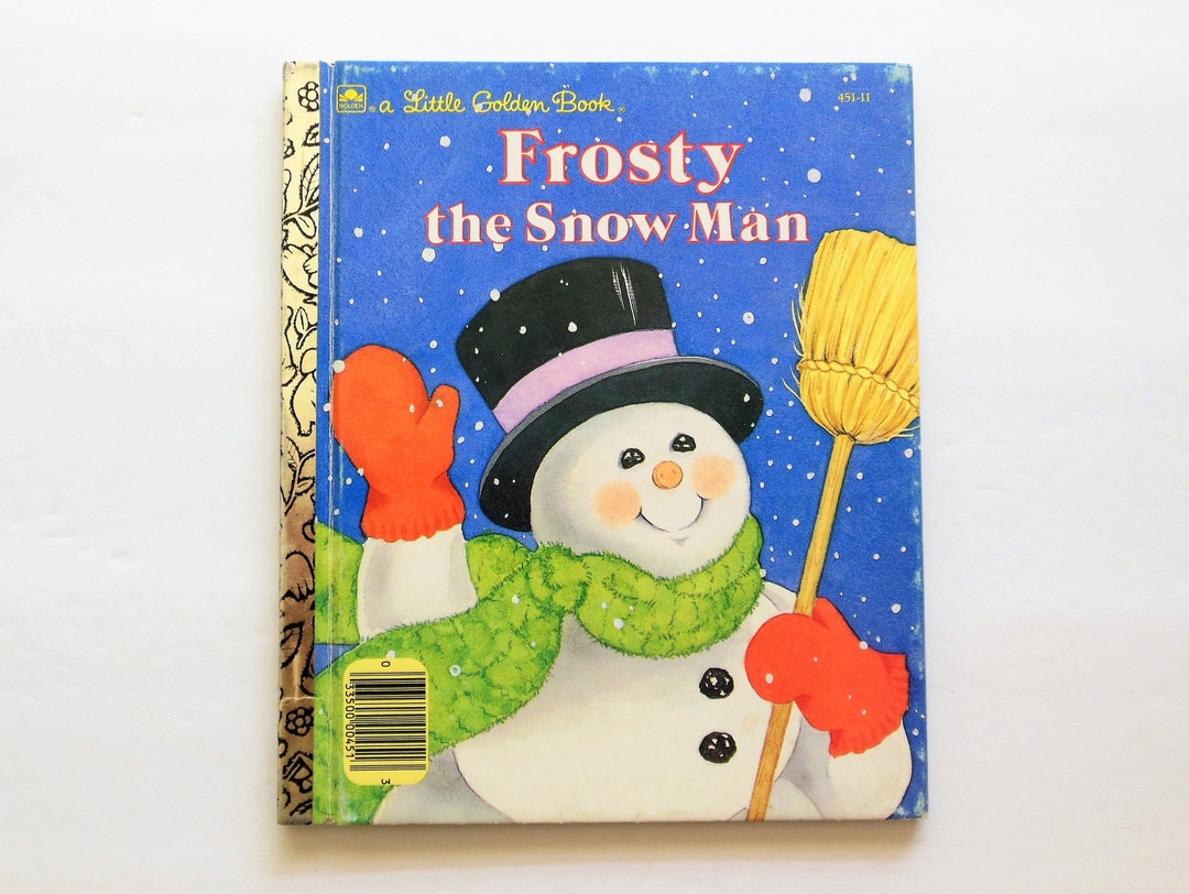 Frosty the Snow Man, A Little Golden Book, Children's Christmas Winter ...