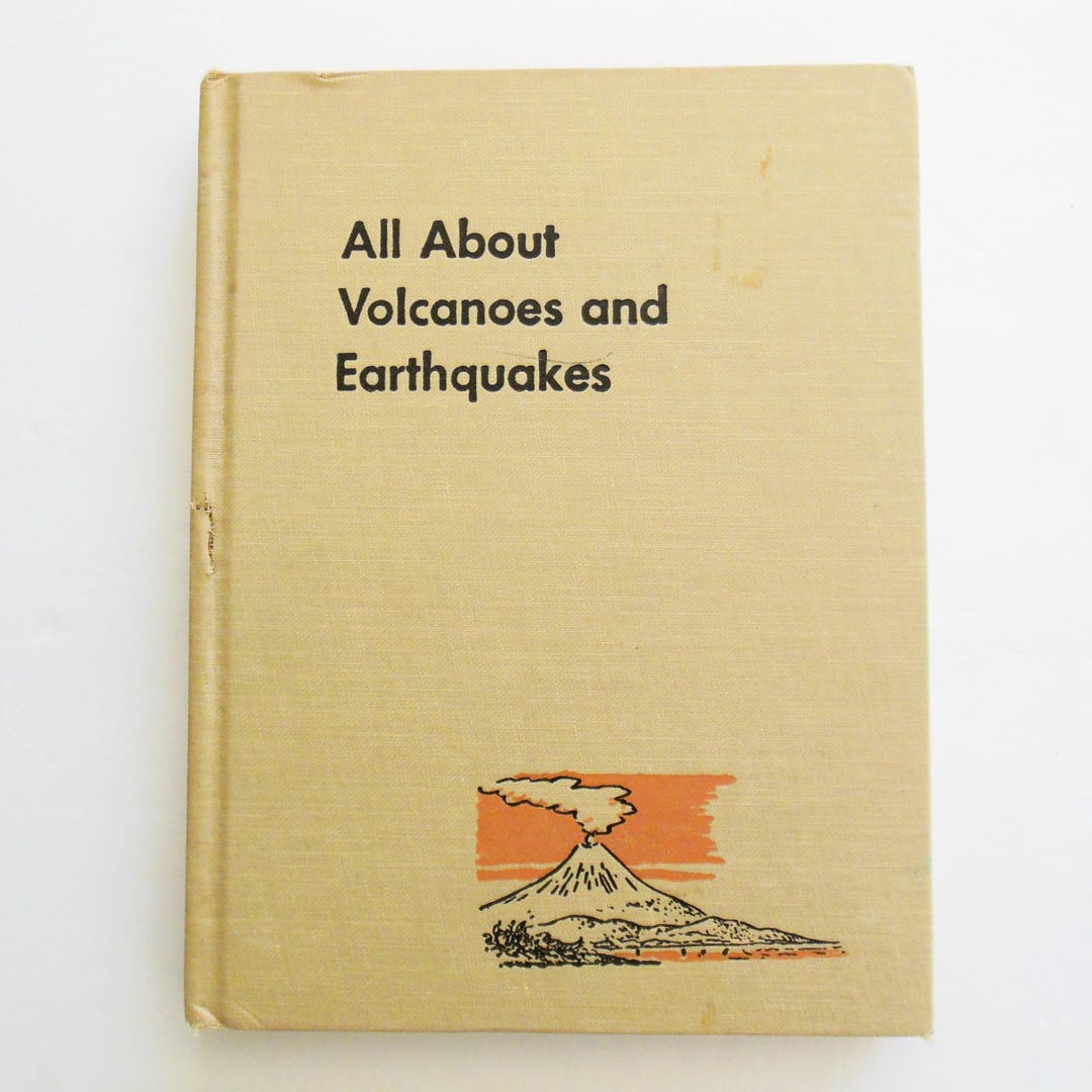 All About Volcanoes and Earthquakes Children's Book by Frederick Pough ...