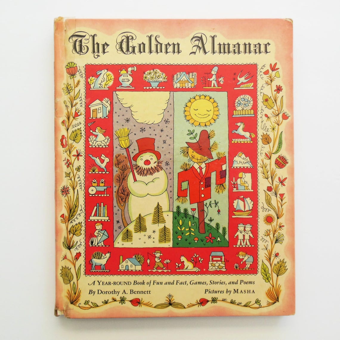 The Golden Almanac Big Book by Dorothy Bennett Pictures by Masha, Year ...