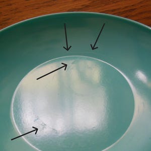 Spaulding Ware Bowls 6 Small Vintage Melmac Dishes, 2 Yellow and Gray 1 ...
