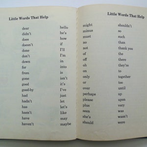 My Little Pictionary of Words I Know or Want to Know, by Marion Monroe ...