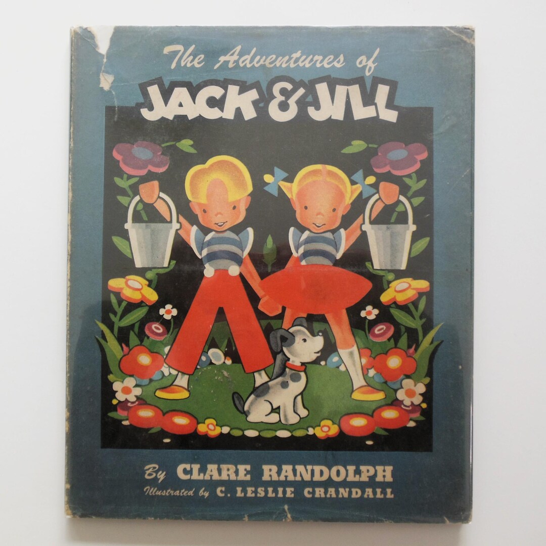 Adventures of Jack and Jill Mother Goose Mystery Book by Clare Randolph ...