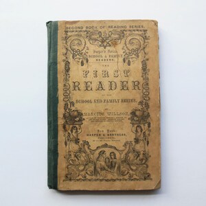 Harpers Series First Reader of the School and Family by Marcius Willson ...