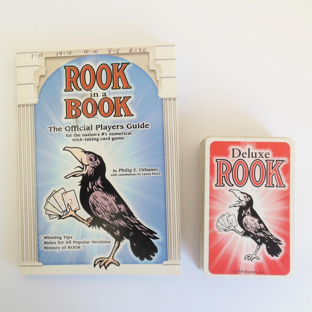 Rook Card Game Rook in a Book Player's Guide Cards and Score Sheets ...