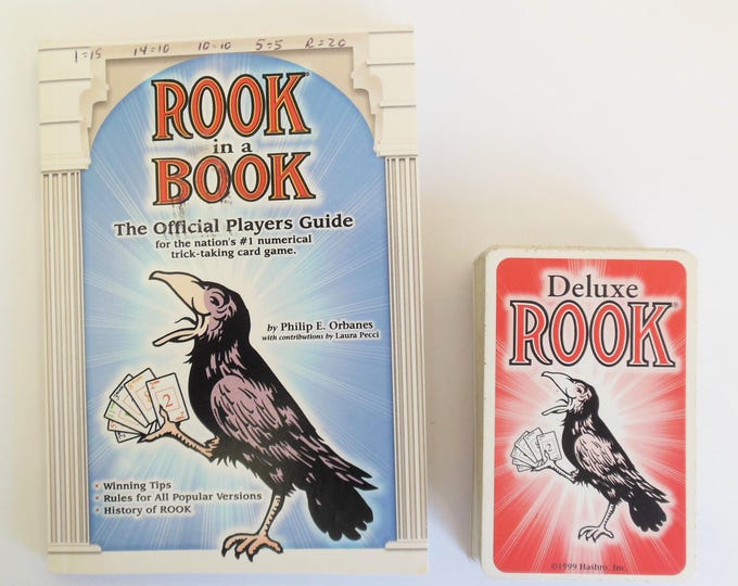 Rook Card Game Rook in a Book Player's Guide Cards and Score Sheets ...