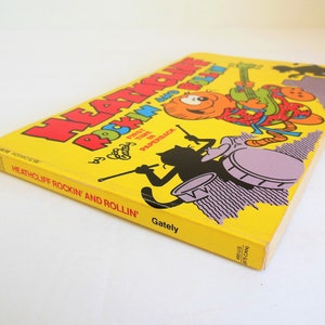 Heathcliff Rockin and Rollin Cat Comic Cartoon Book, Mcnaught Syndicate ...