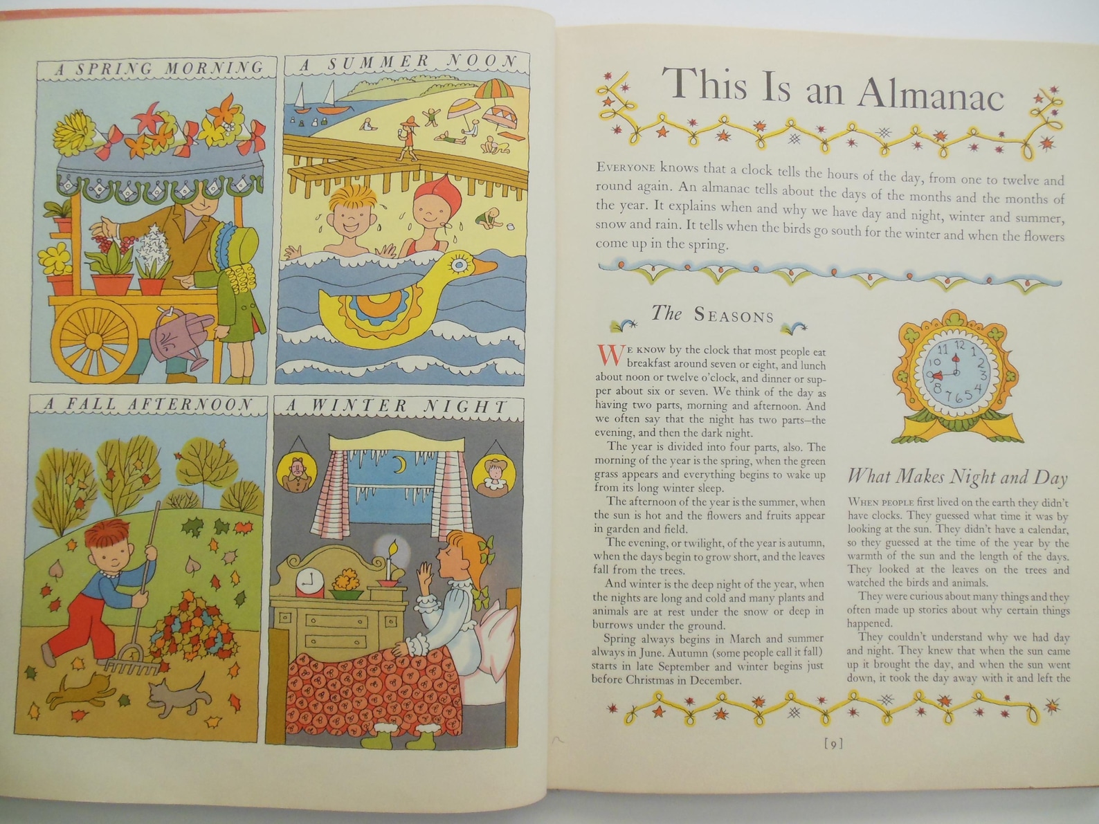 The Golden Almanac Big Book by Dorothy Bennett Pictures by Masha, Year ...