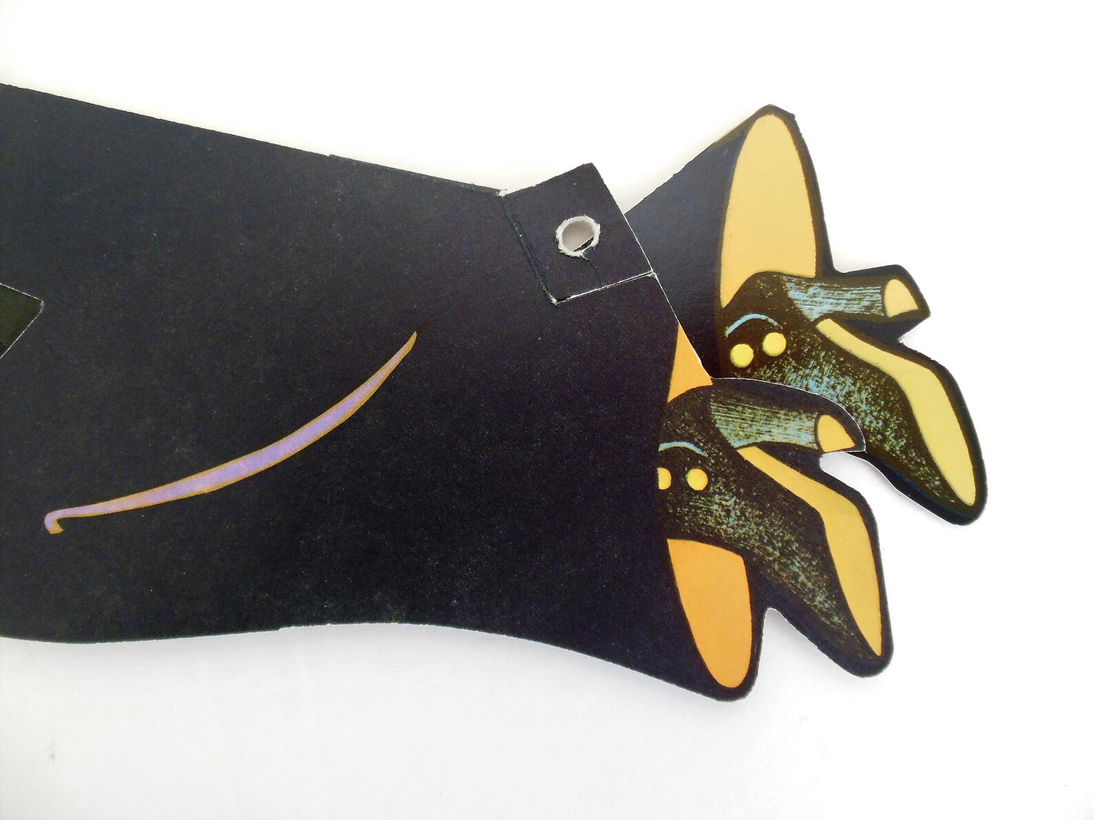 Beistle Halloween Witch Cardboard With Honeycomb, Incomplete Hanging ...
