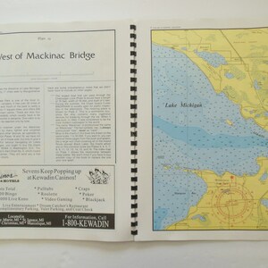 Navagation Charts of the Inland Route and Straits of Mackinac, Mapping ...