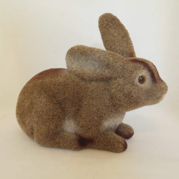 Flocked Easter Bunny - Etsy