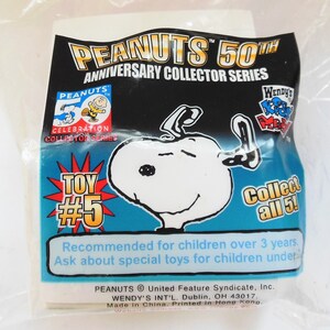 Peanuts Puzzle Toy Wendy's 50th Anniversary Collector Series, Snoopy ...