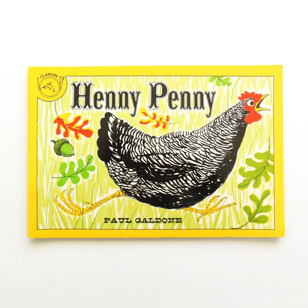 Henny Penny or Chicken Little Book Retold and Illustrated by Paul ...
