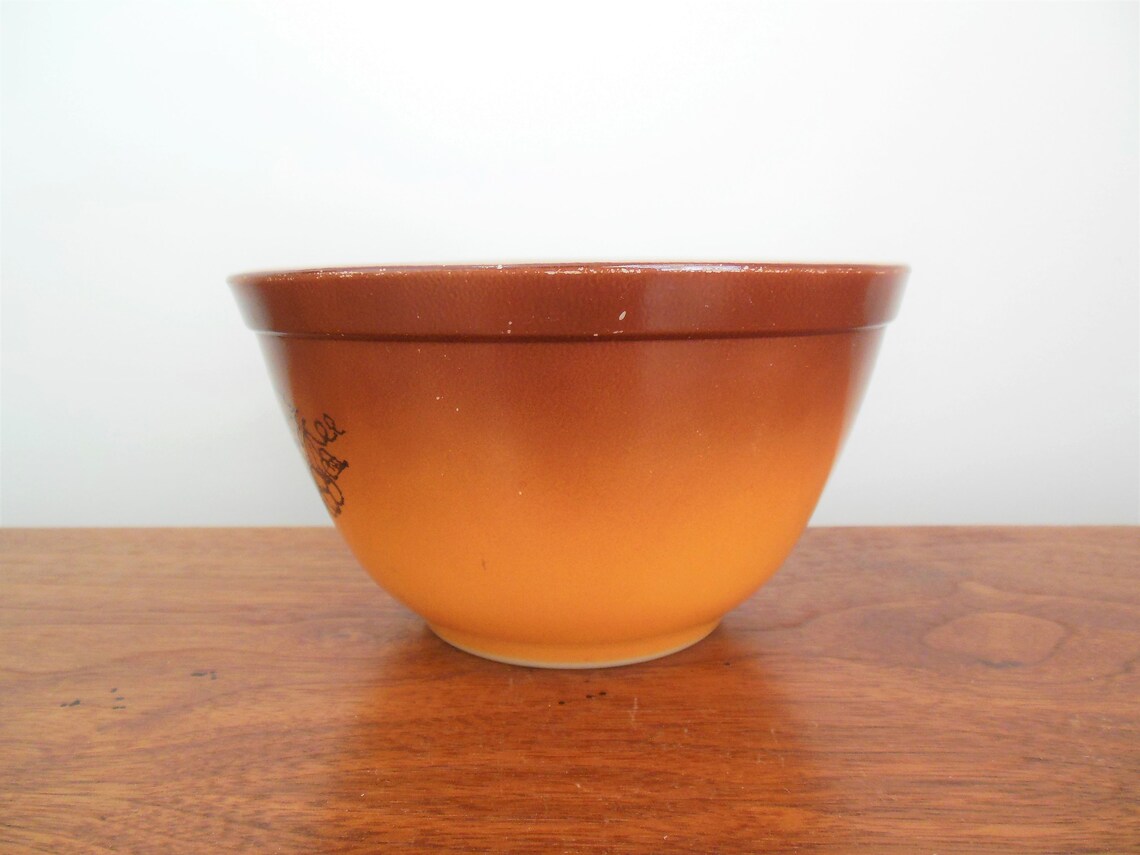 Old Orchard Small Pyrex Mixing Bowl 1 1/2 Pint Ovenware Retro | Etsy