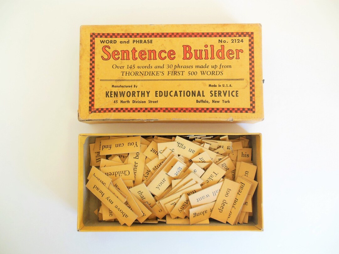 Word and Phrase Sentence Builder, Kenworthy Educational Service, Mini ...