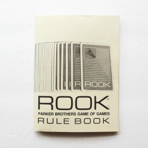 Rook Cards Parker Brothers Game of Games, Complete Four Suit Numerical ...