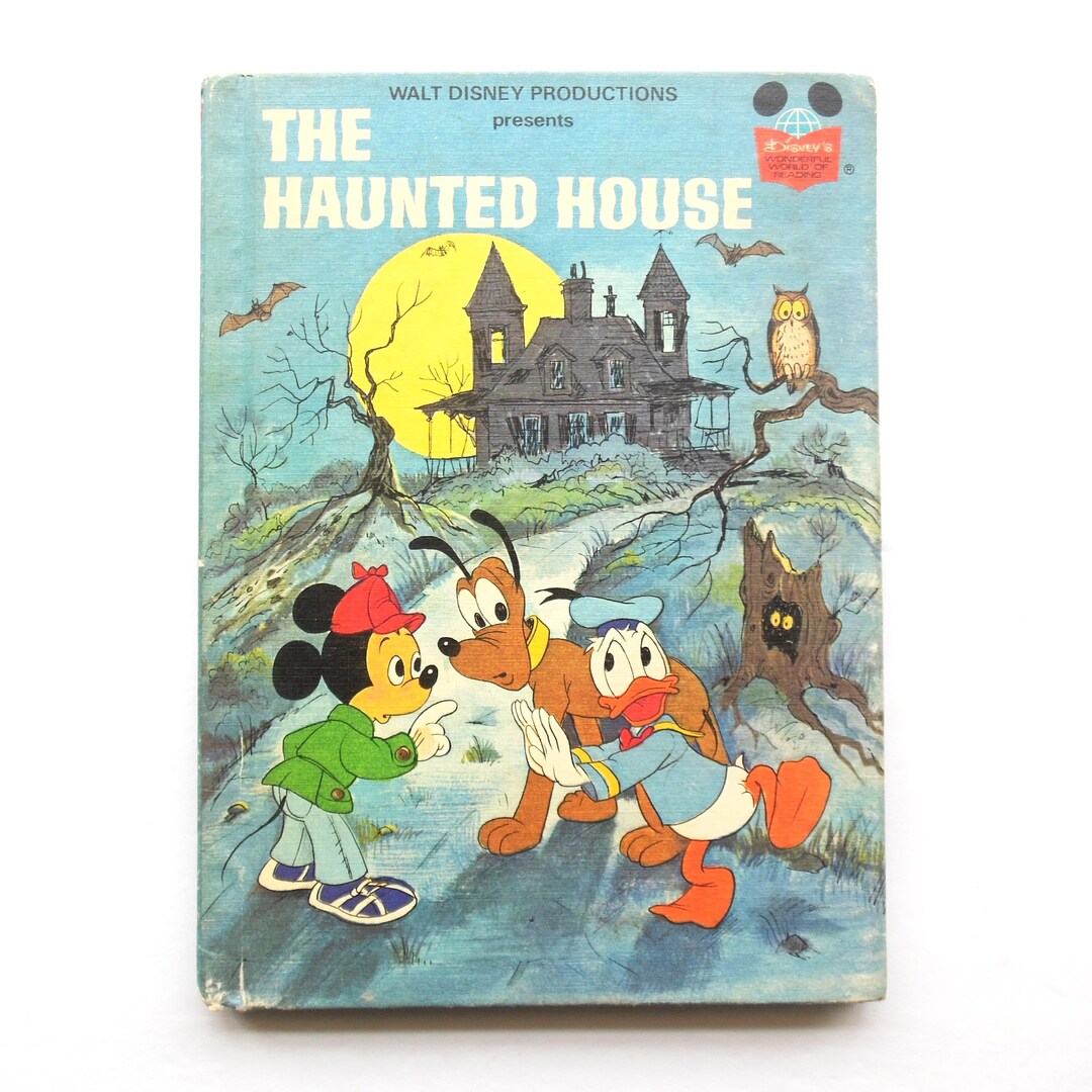The Haunted House Children's Book for Halloween, Walt Disney Wonderful ...
