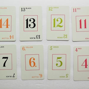 Rook Cards Parker Brothers Game of Games, Complete Four Suit Numerical ...