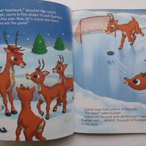 Rudolph the Red Nosed Reindeer Oh Nose Christmas Little Golden Book, by ...