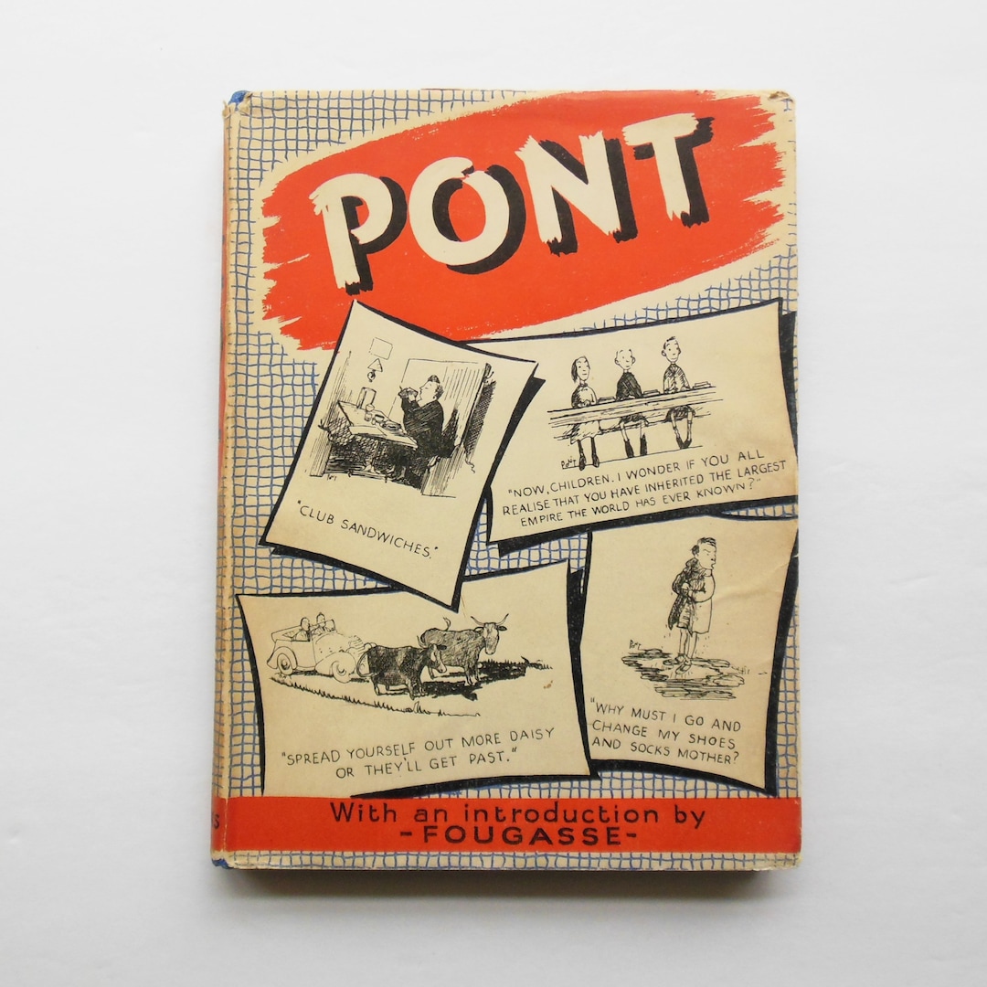 Pont Book With an Introduction by Fougasse, British Humorous Drawings ...