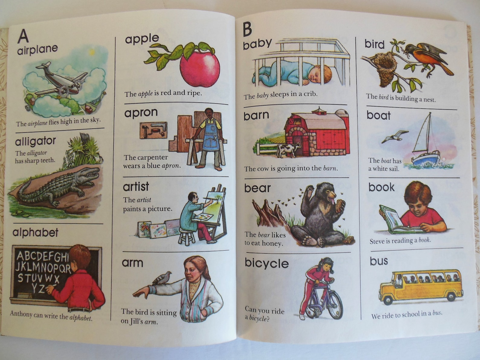 Little Golden Picture Dictionary, Child's Abcs First Dictionary, A ...