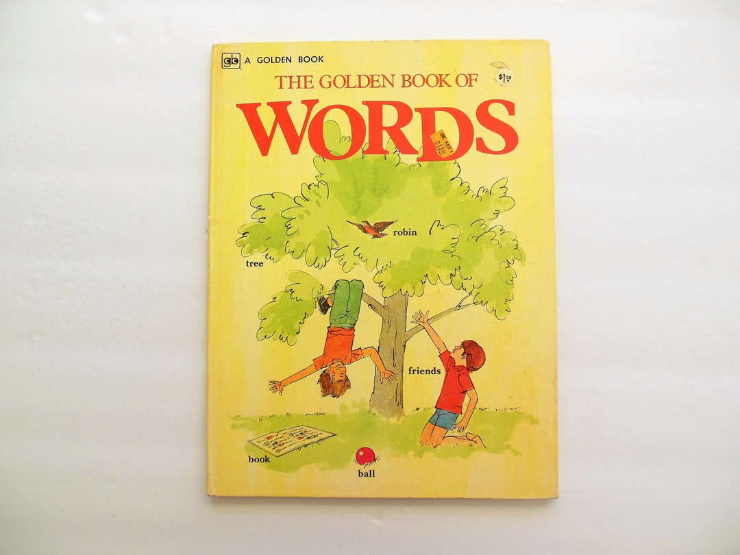 The Golden Book of Words, by Selma Lola Chambers, Golden Press 1974 ...