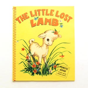 The Little Lost Lamb Plastic Book Children's Religion, C. R. Gibson ...