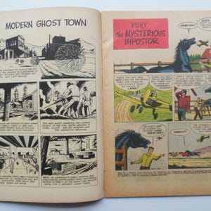 Fury Vintage Comic Book November 1962, Television Series Horse and Joey ...
