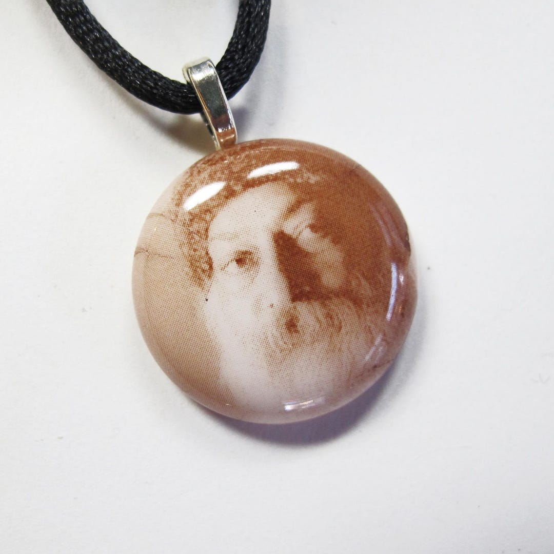 Rajneesh Osho - Mala Necklace - Fused Glass Jewelry - Etsy