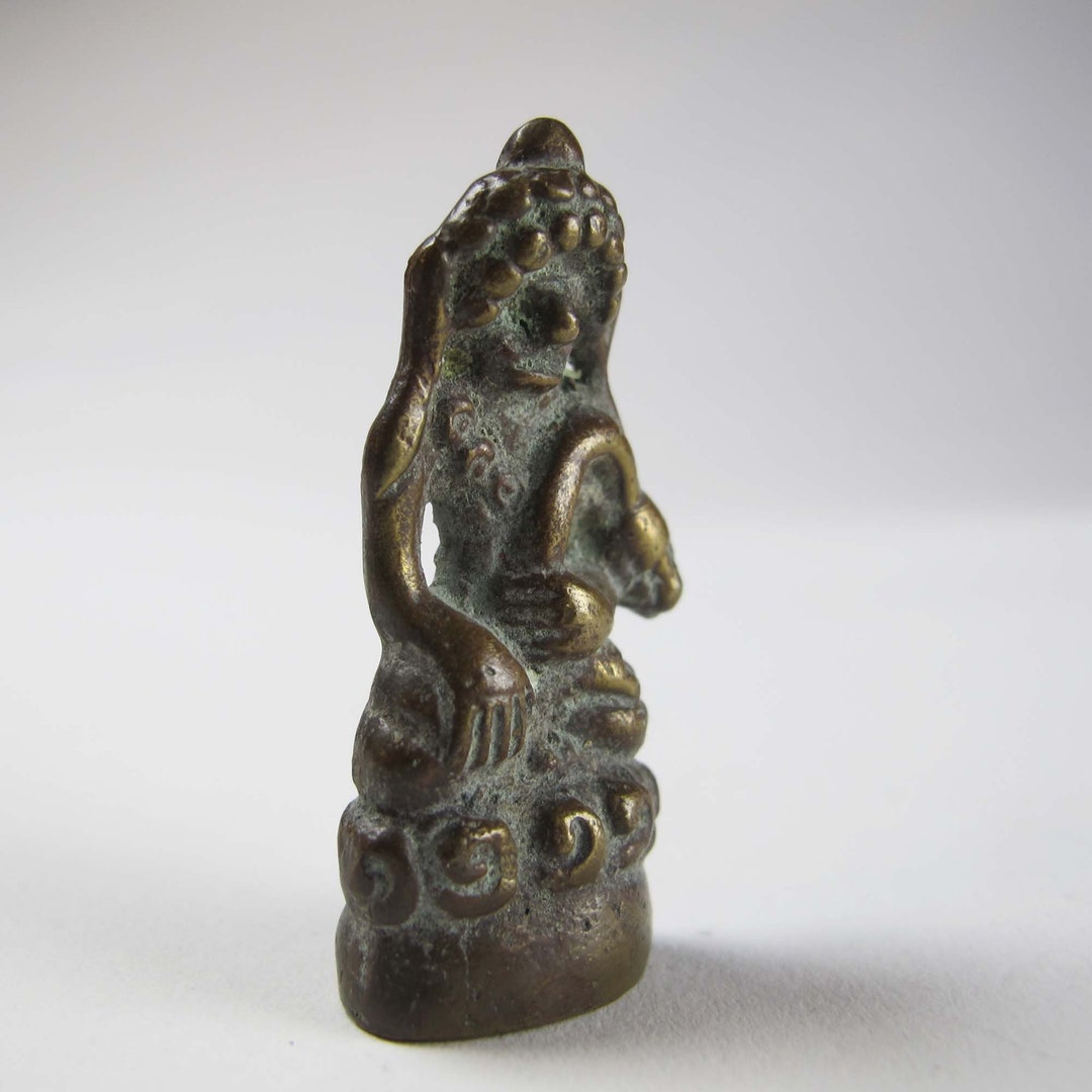 Small Thai Statue - Cast Bronze - Etsy