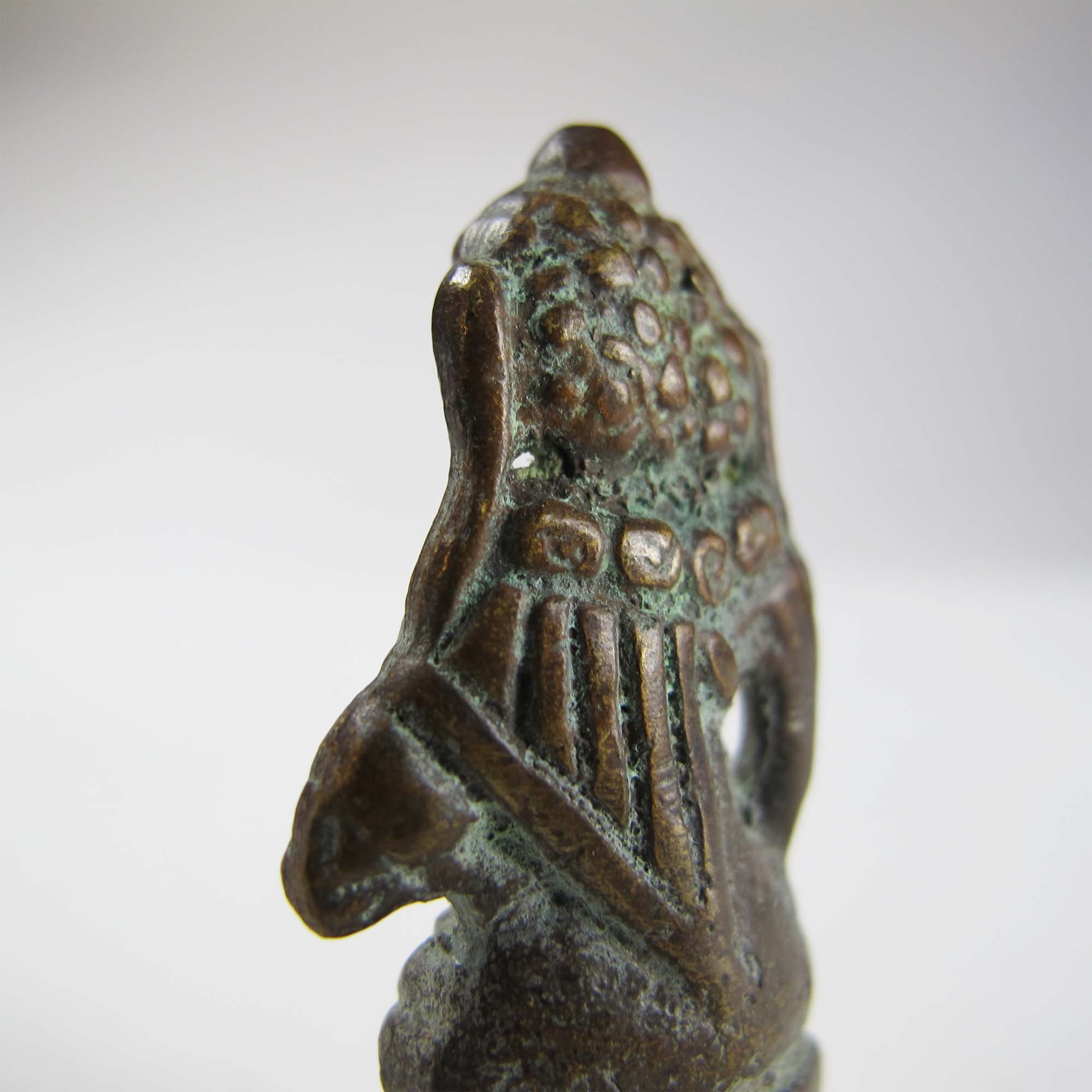 Small Thai Statue Cast Bronze - Etsy
