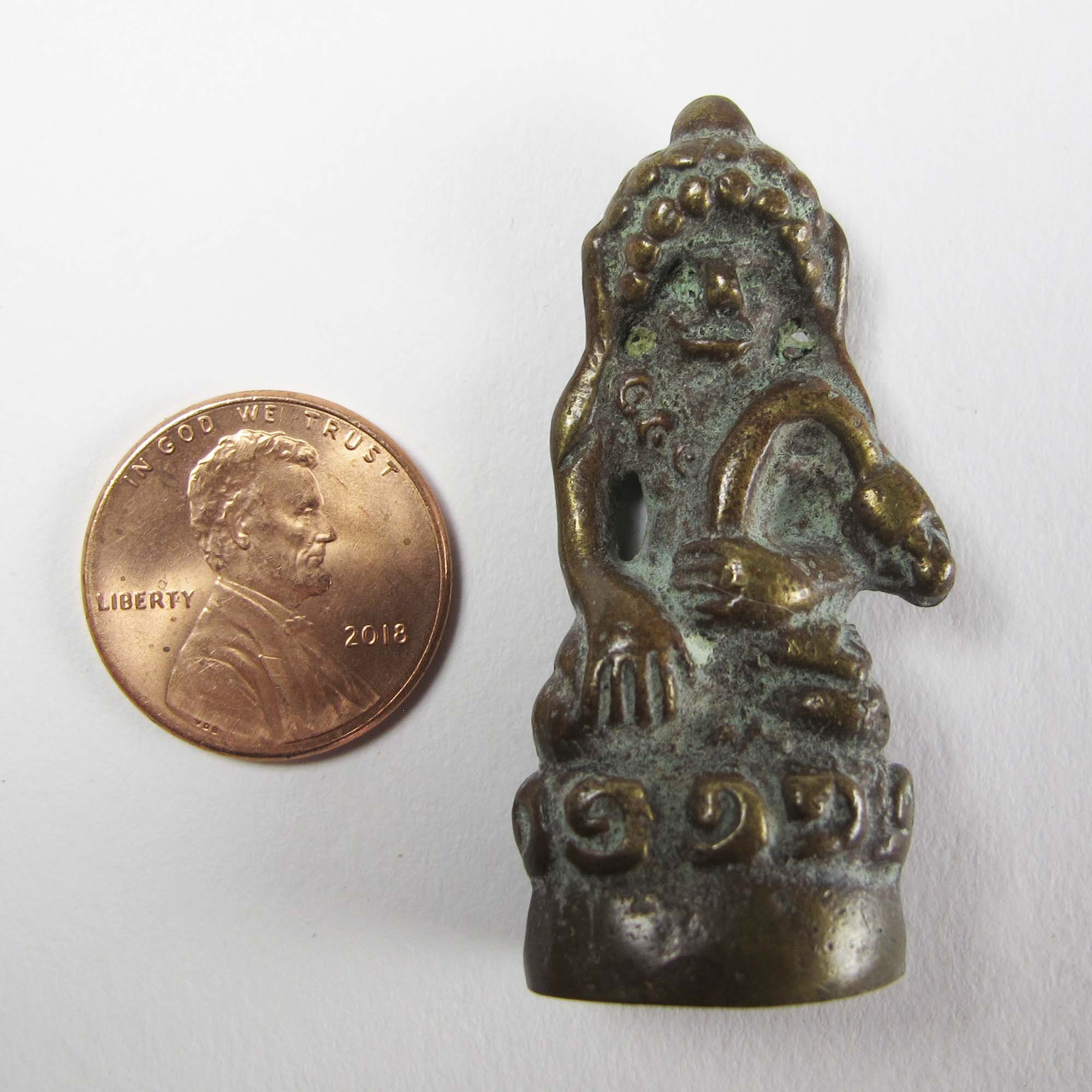 Small Thai Statue Cast Bronze - Etsy