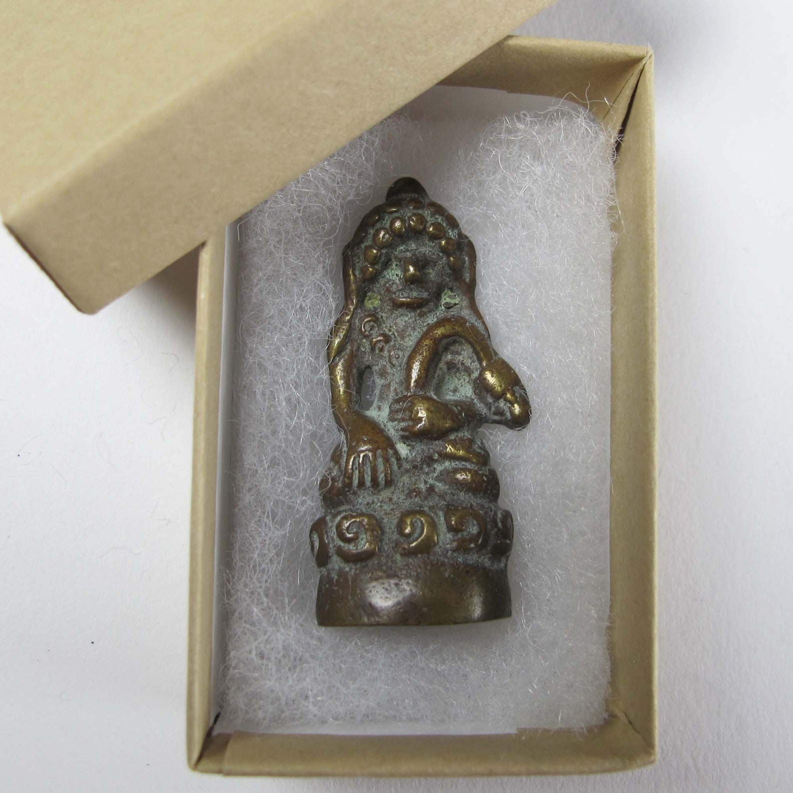 Small Thai Statue Cast Bronze - Etsy