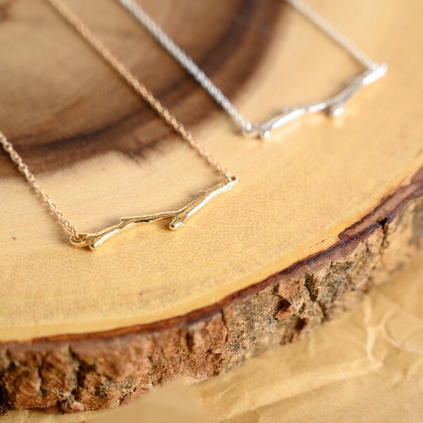 Tree Branch Necklace - Etsy