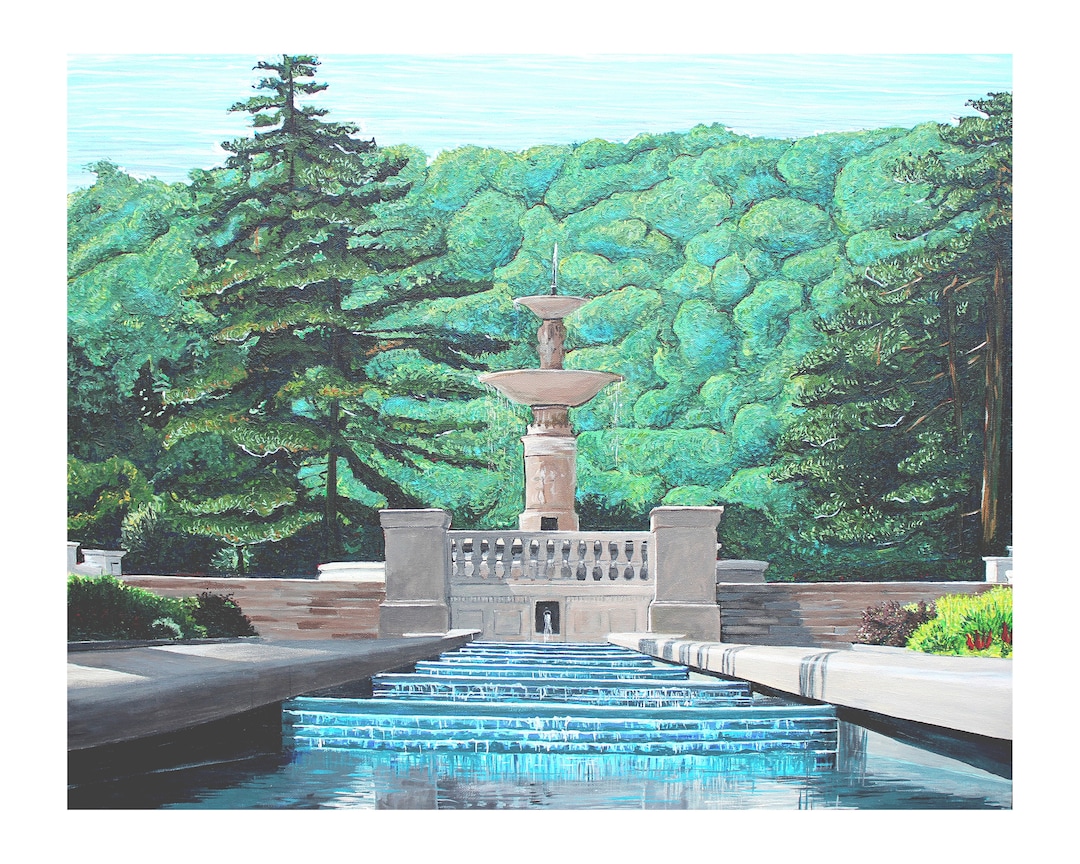 Gage Park Fountain, Hamilton Ontario Photo Print - Etsy