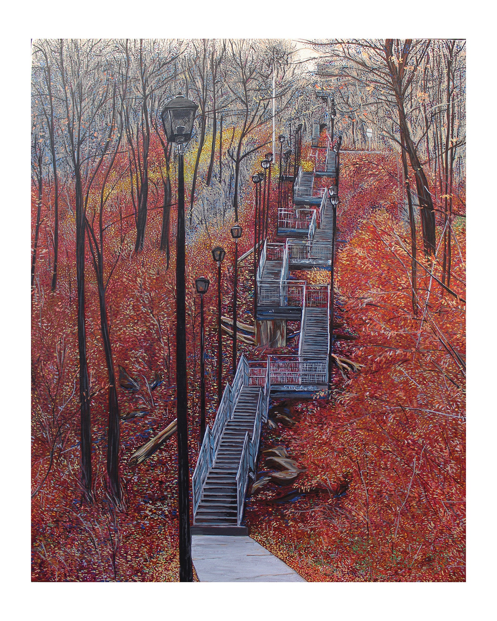 Wentworth Stairs, Hamilton Ontario Photo Print - Etsy