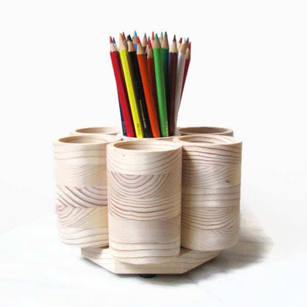 Colored Pencil Holder - Etsy