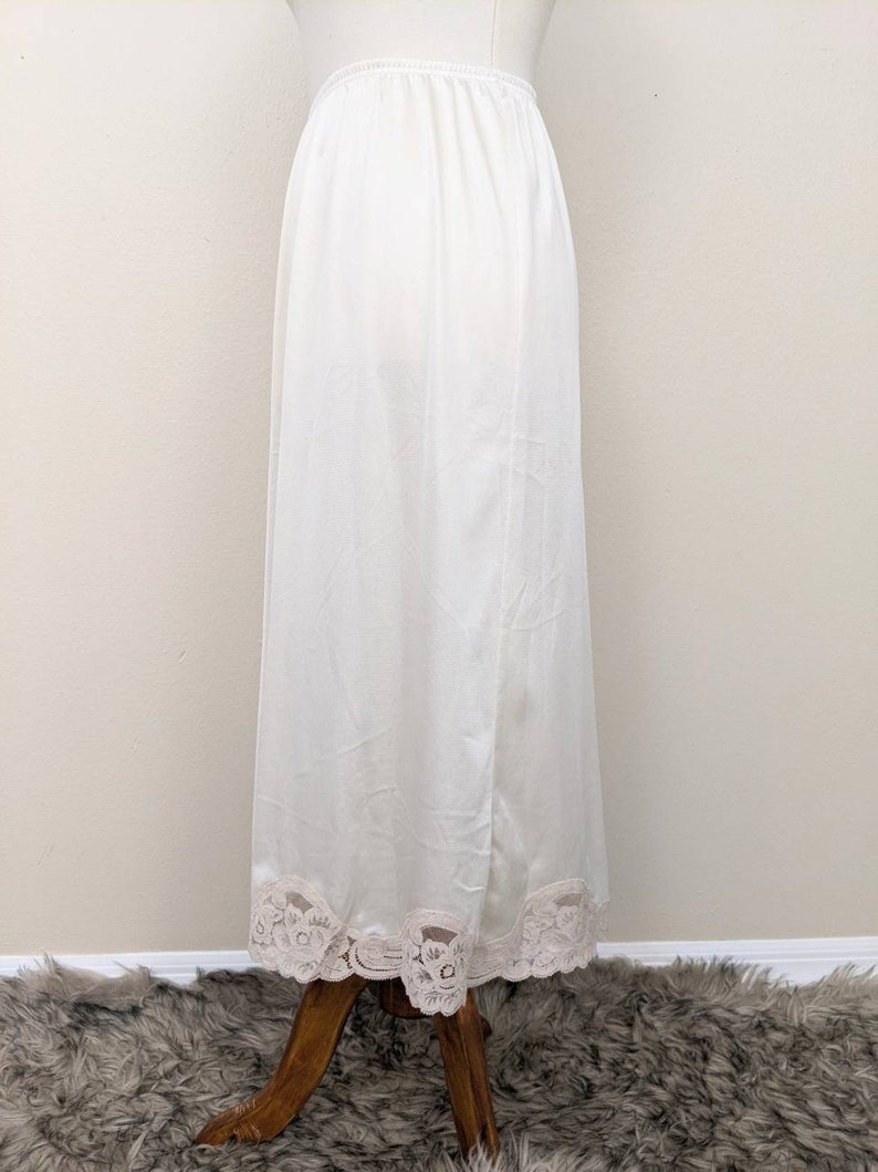 Nylon Half Slip Small Ivory Half Slip by VANITY FAIR Half | Etsy